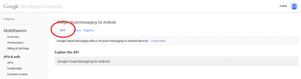 Android Google Cloud Messaging ile Push Notification Gönderimi(PHP + MYSQL)