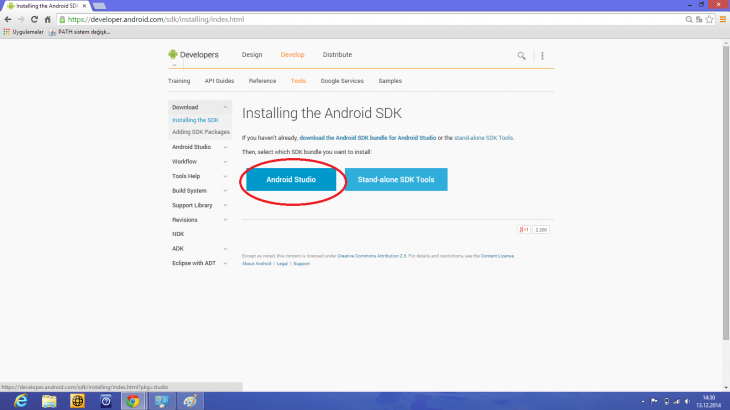 Android Studio IDE Kurulumu ve Yeni Proje Açma (Resimli)