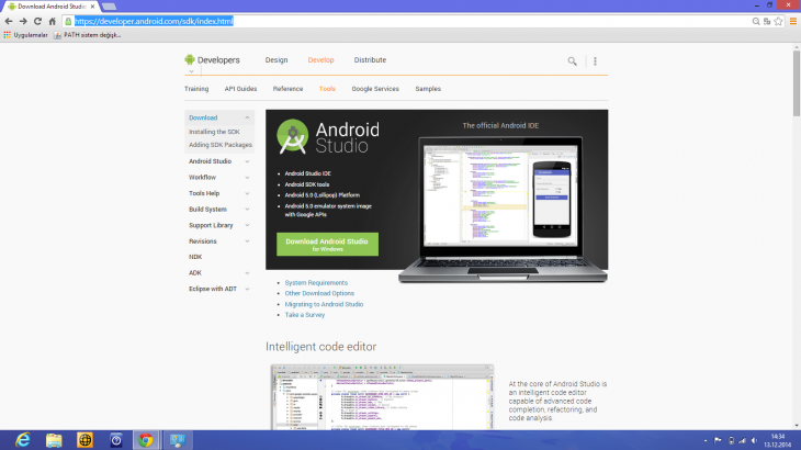 Android Studio IDE Kurulumu ve Yeni Proje Açma (Resimli)