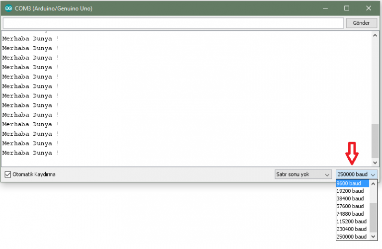Arduino Dersleri - Serial Port ve Fonksiyonları - Mobilhanem
