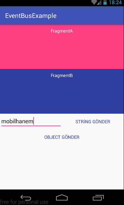 Android EventBus Kütüphanesi Kullanımı - Mobilhanem