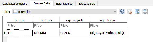 Python Dersleri | Python ile Veritabanı İşlemleri(SQLite) | Mobilahanem