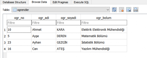 Python Dersleri | Python ile Veritabanı İşlemleri(SQLite) | Mobilahanem