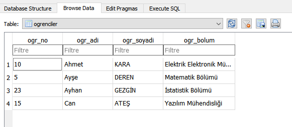 Python Dersleri | Python ile Veritabanı İşlemleri(SQLite) | Mobilahanem
