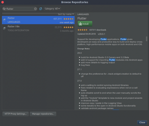 Android Studio'ya Flutter Kurulumu - Mobilhanem