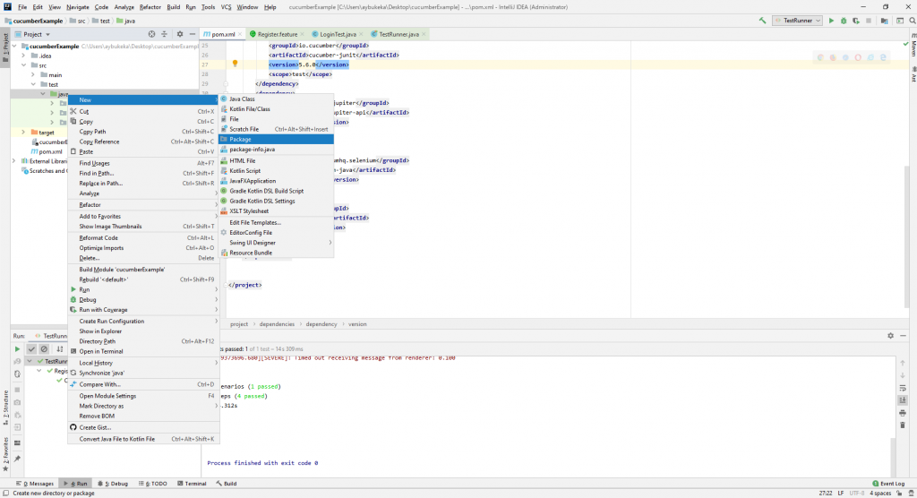 Cucumber ile Behaviour Driven Development (BDD)