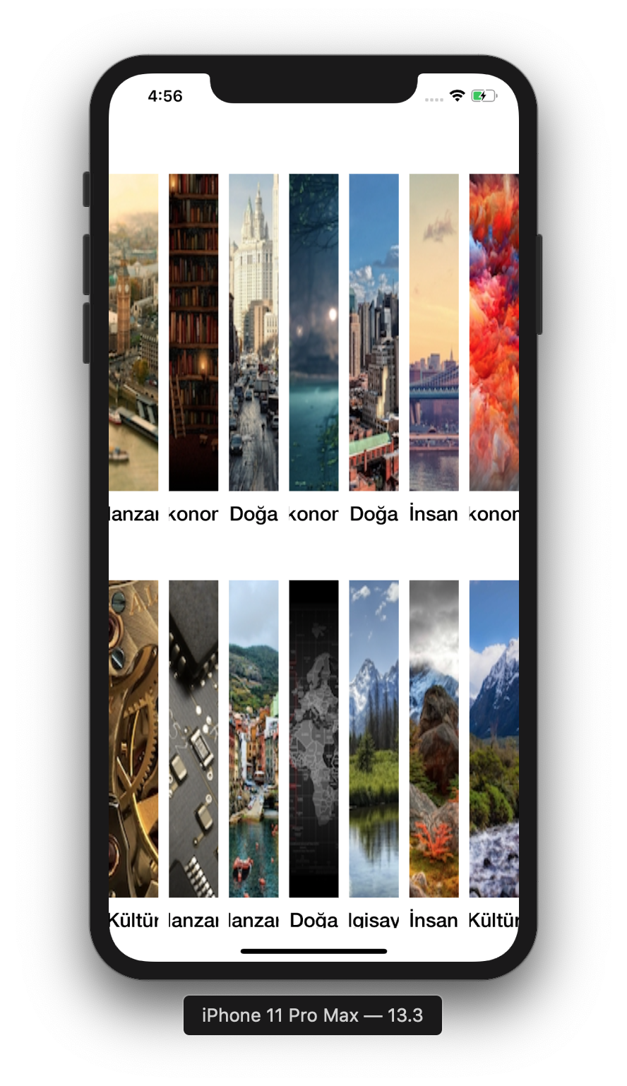 Ios Collectionview Kullanımı Ios Dersleri Mobilhanem