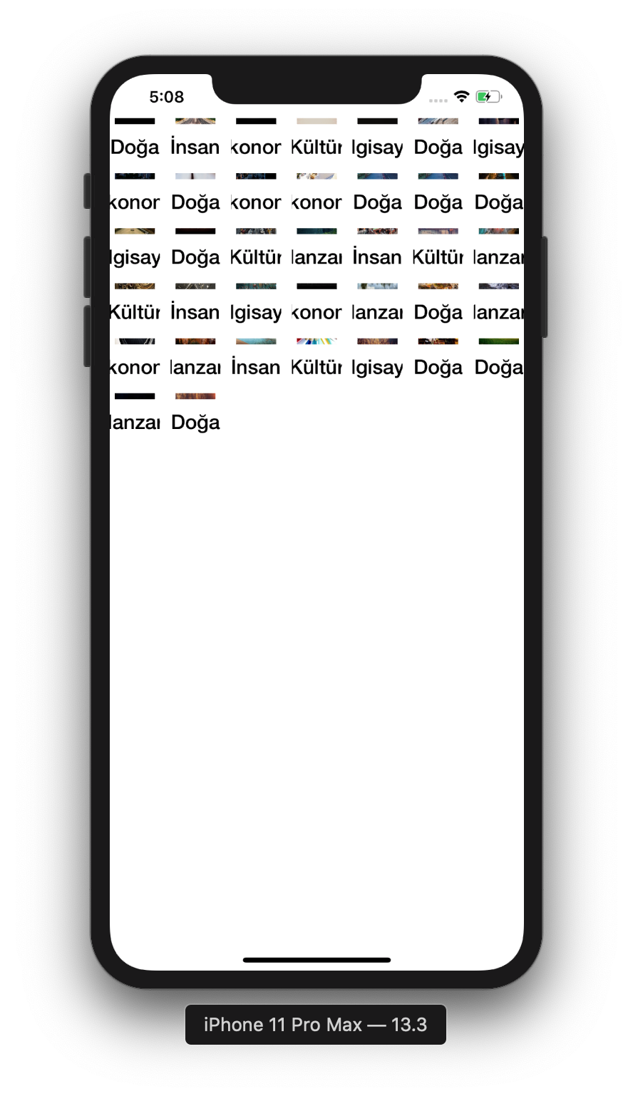 Ios Collectionview Kullanımı Ios Dersleri Mobilhanem